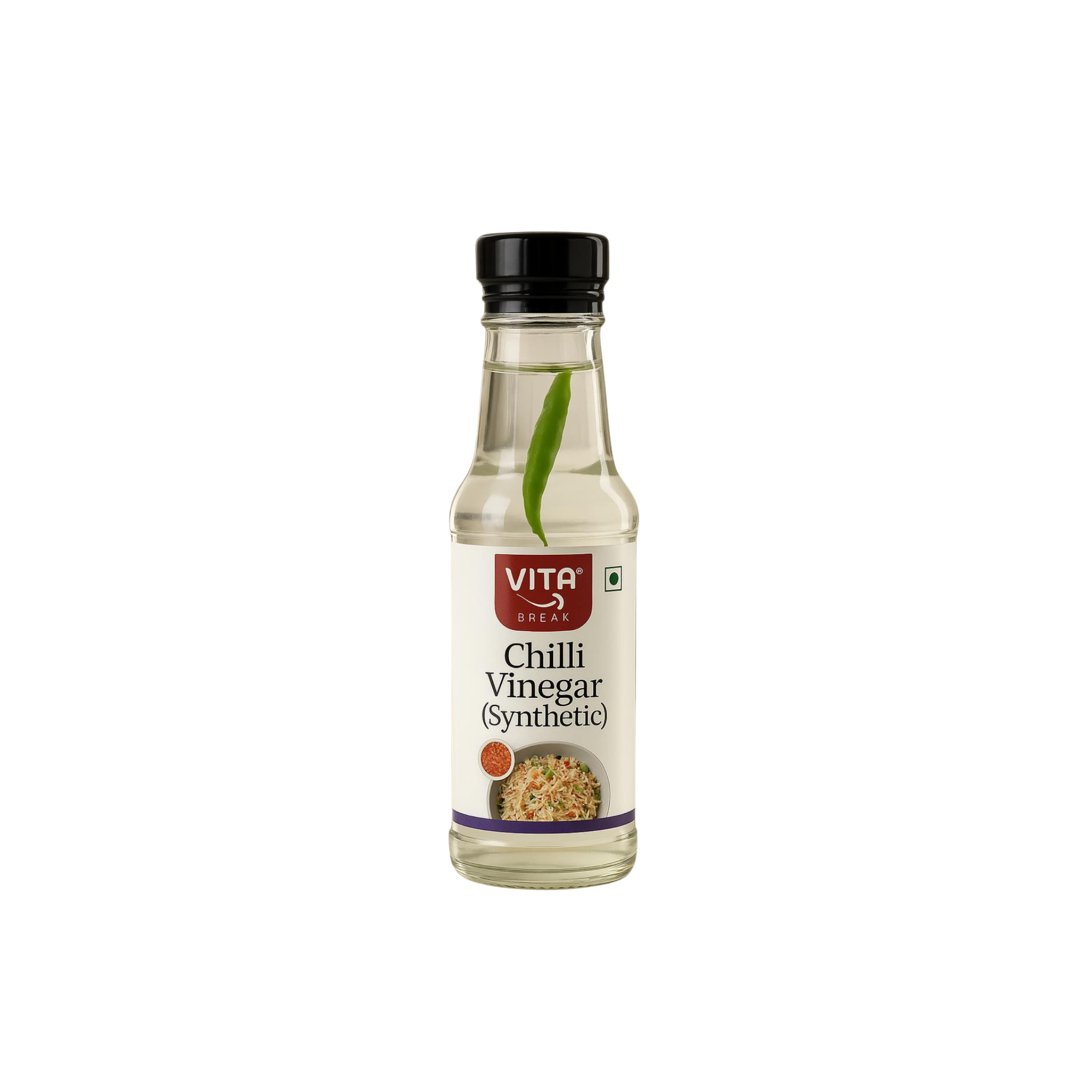 Vita Break Synthetic Chilli Vinegar 190ml | Tangy & Spicy Vinegar ...