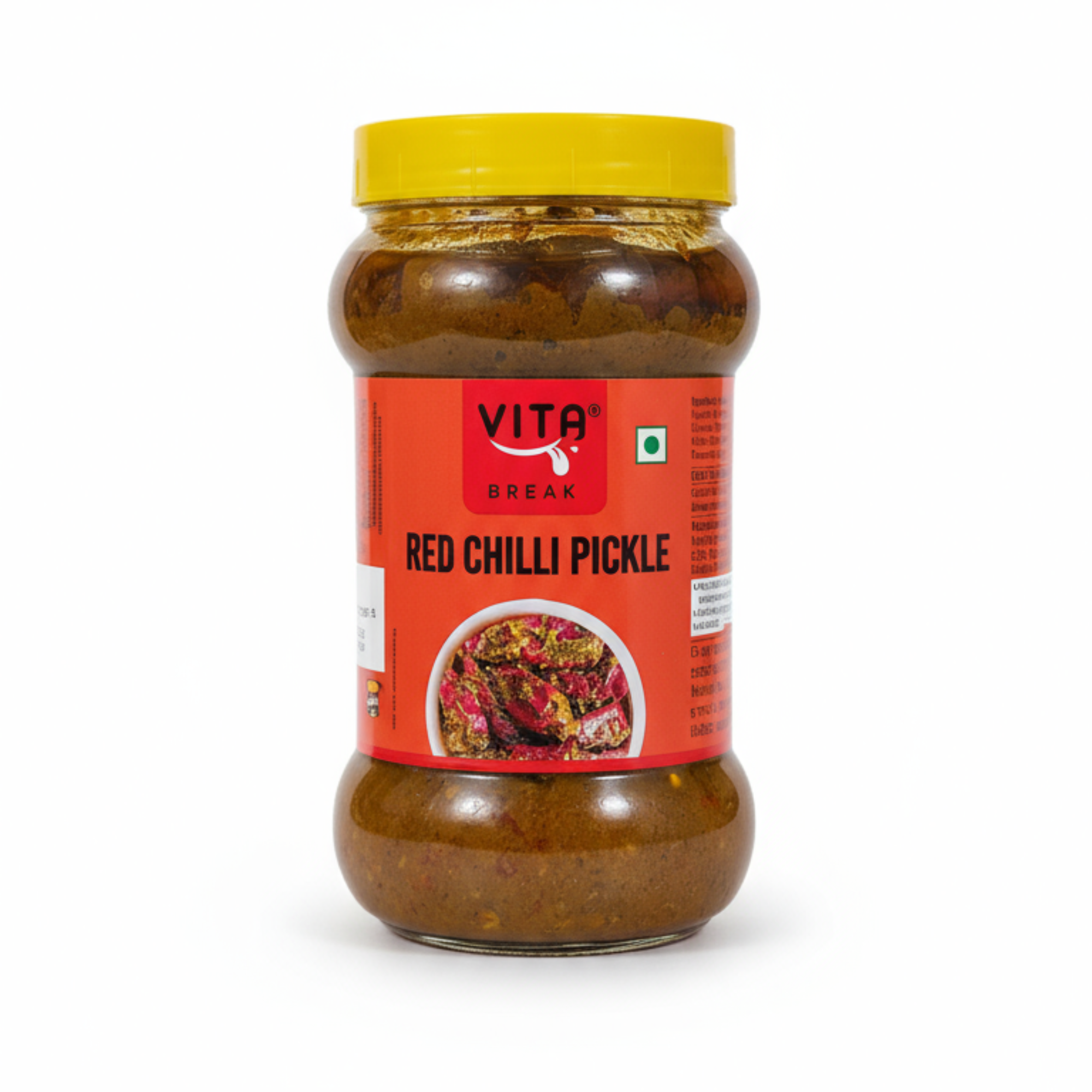 Vita Break Red Chilli Pickle 1kg | Authentic Spicy Indian Achar ...